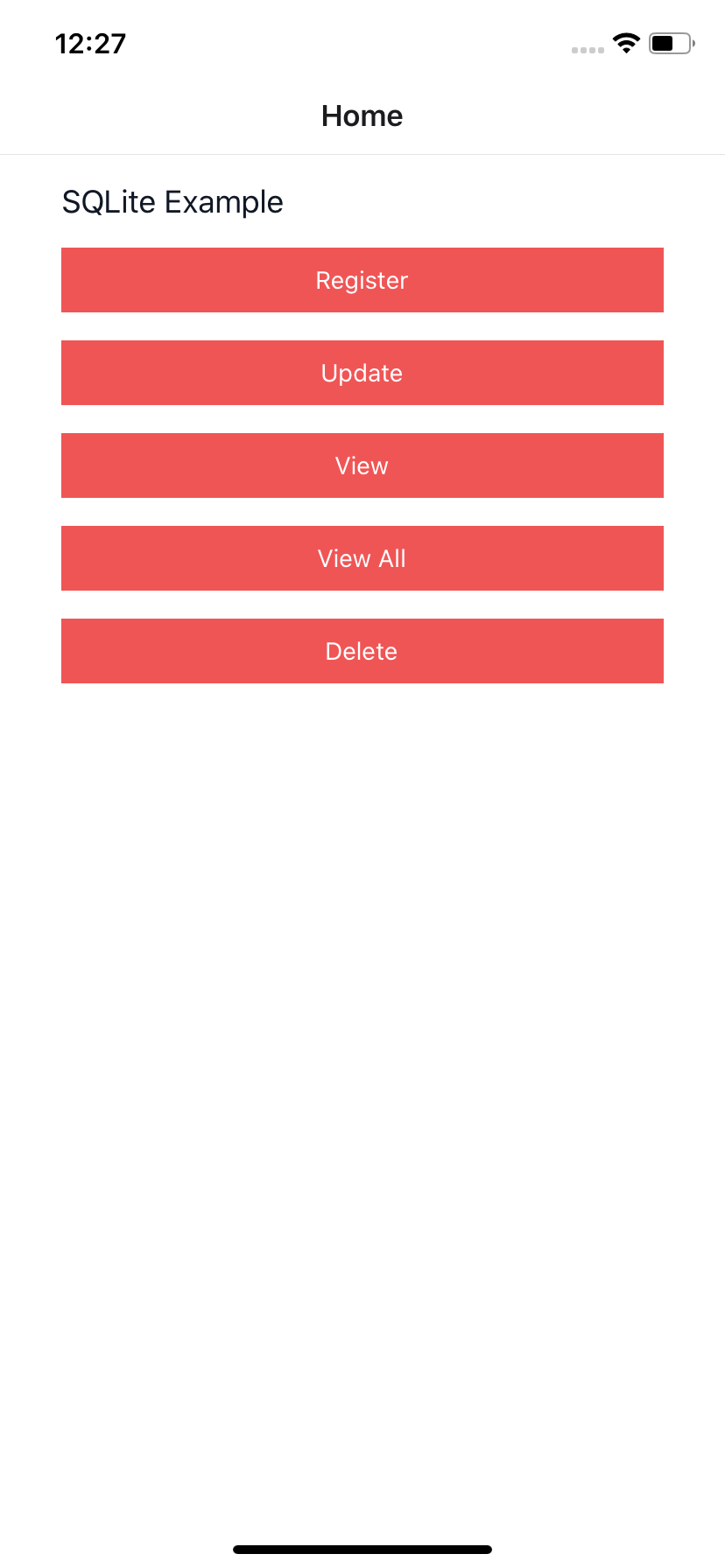 SQLite database in React Native - InnovationM Blog