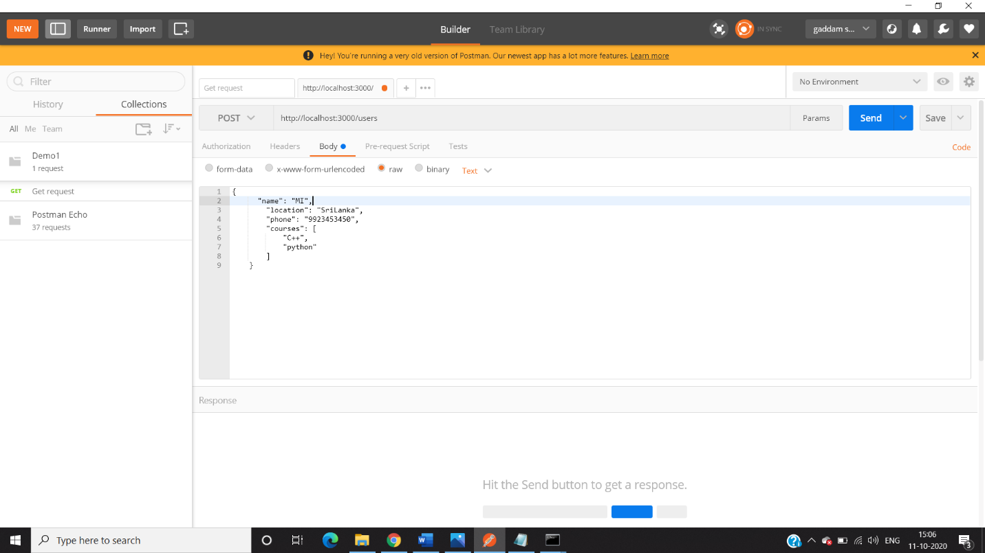 Creation of fake API and Testing using Postman - InnovationM Blog