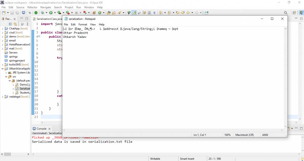 Serialization and Deserialization - InnovationM Blog