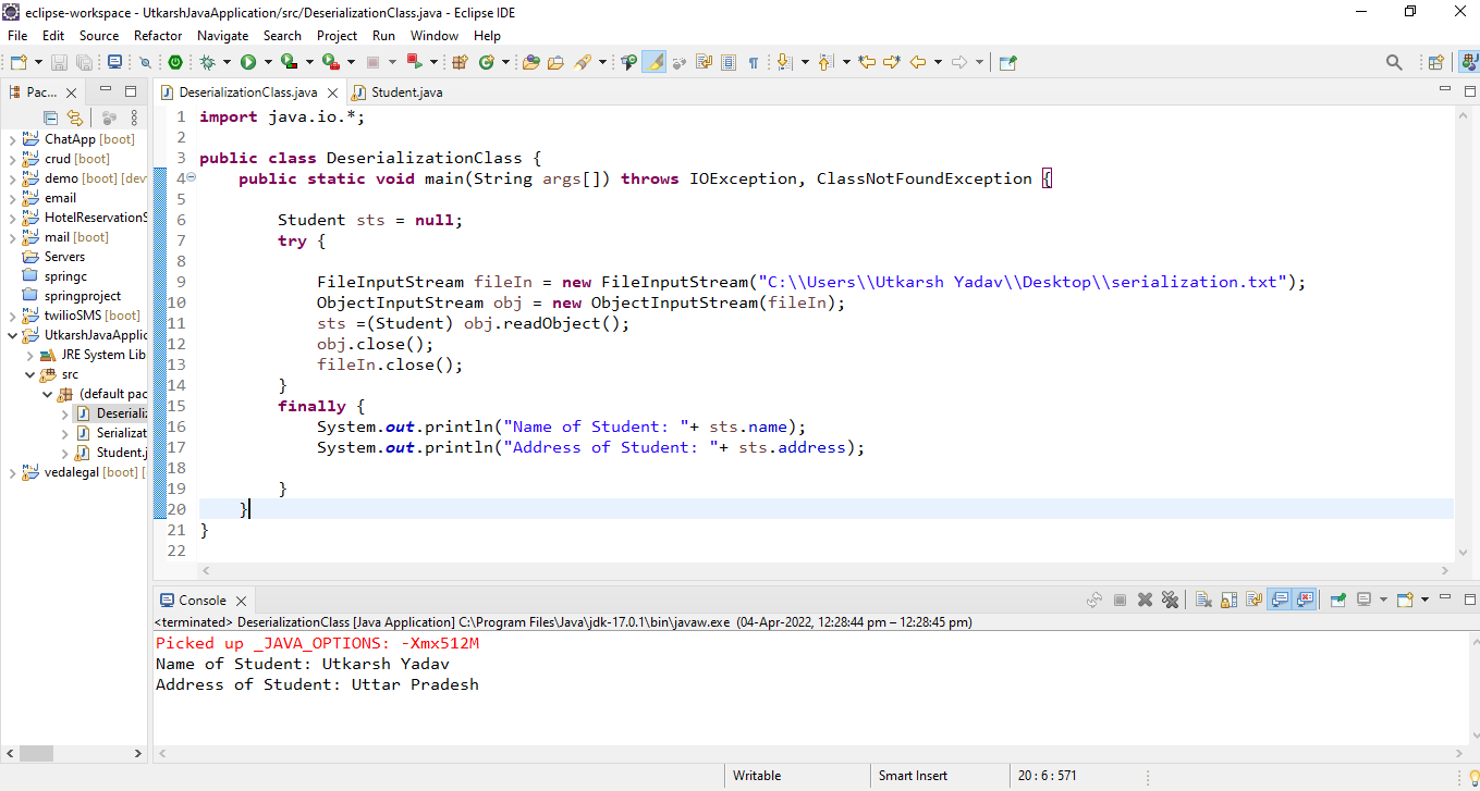 Serialization and Deserialization - InnovationM Blog