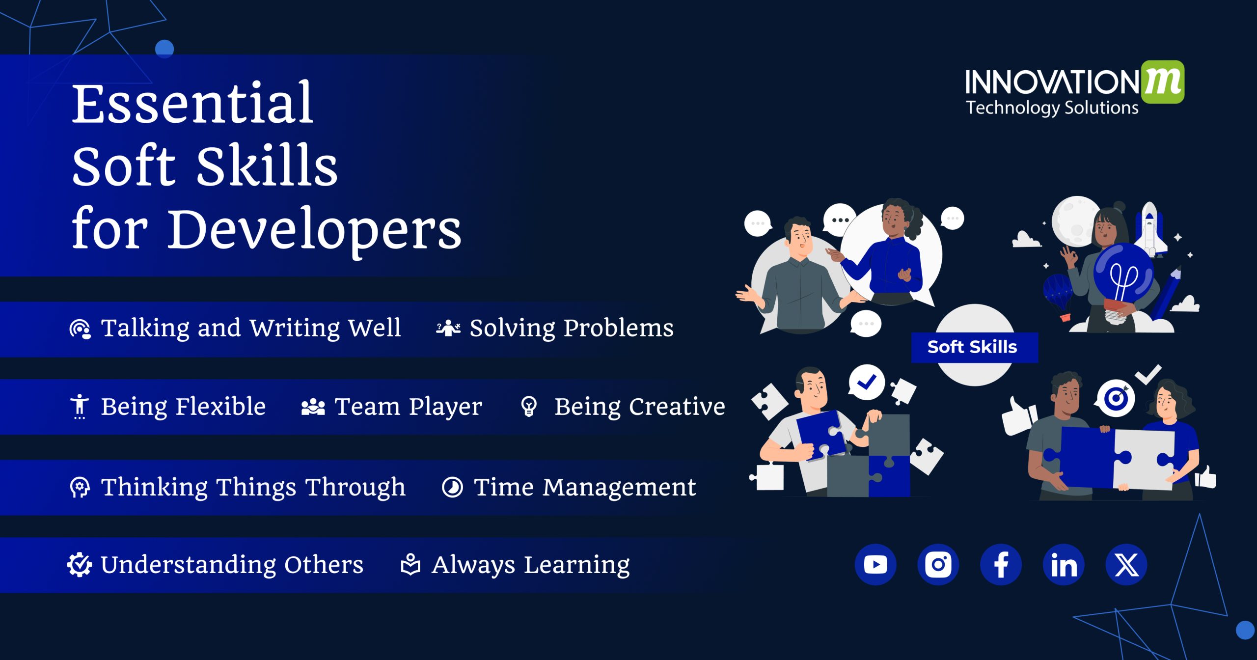 Essential Soft Skills For Developers Innovationm Blog